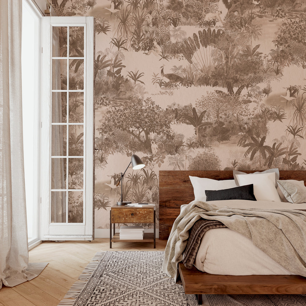 All the Forest Wallpaper from Painted Forest | Tilla x Nilaya, Asian Paints