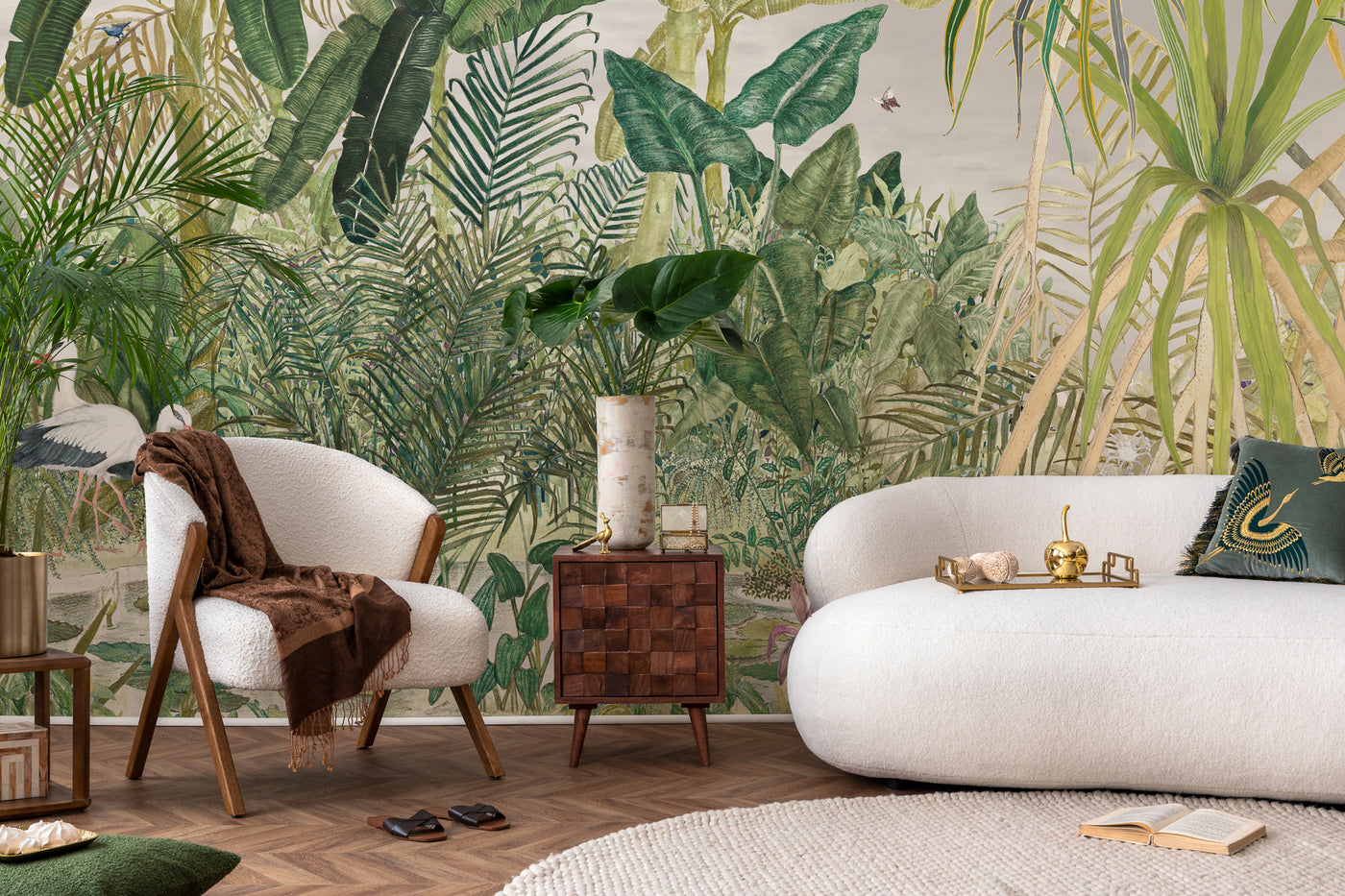 Painted Forest | Wallpapers | Tilla x Nilaya, Asian Paints