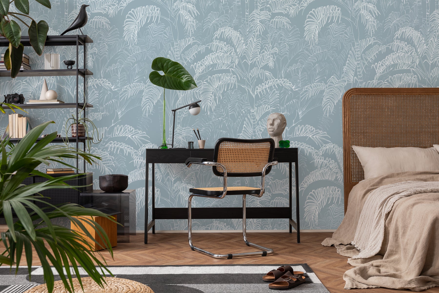 Still World Wallpaper from Painted Forest | Tilla x Nilaya, Asian Paints